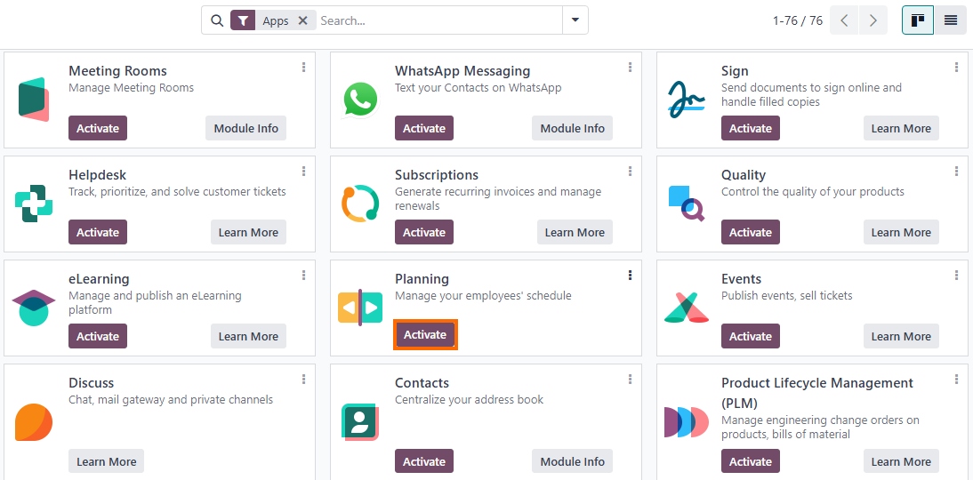 Odoo Planning Module: Smart Scheduling & Planning Documentation